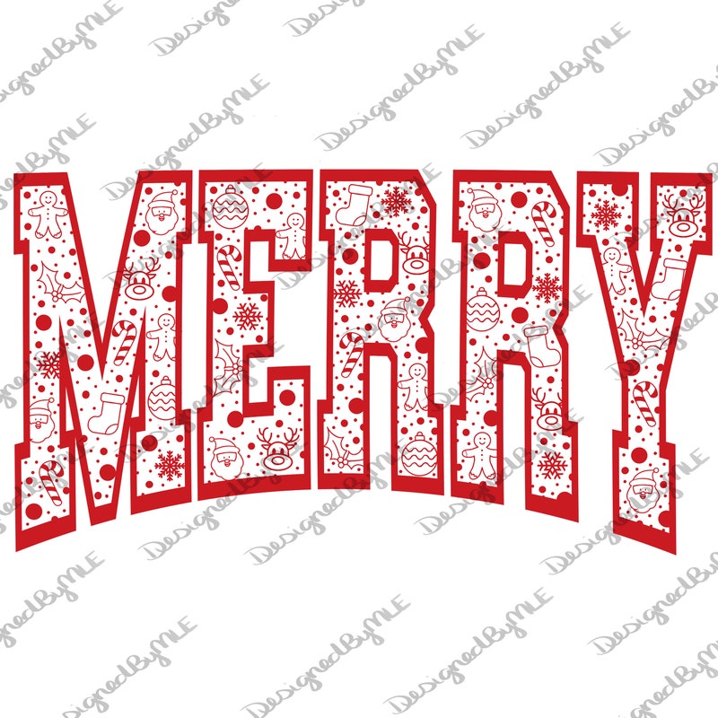 Be Merry Svg - Etsy