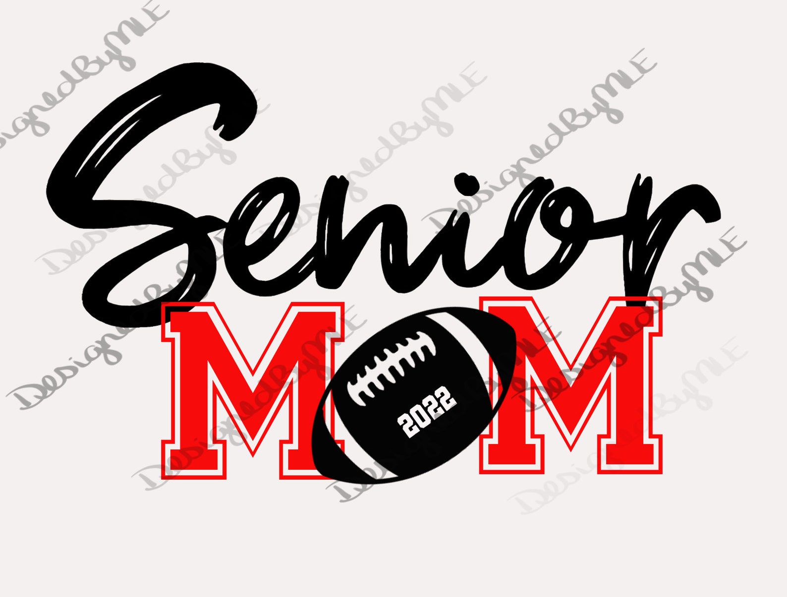 Senior Football Mom SVG Football Mom Senior Mom PNG JPG | Etsy