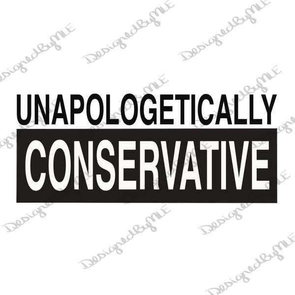 Conservative Svg - Etsy