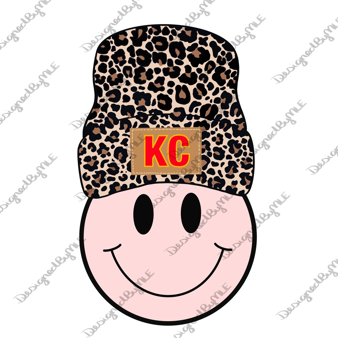 Leopard KC Happy Face PNG, Chiefs, Cheetah Happy Face PNG, Cheetah ...
