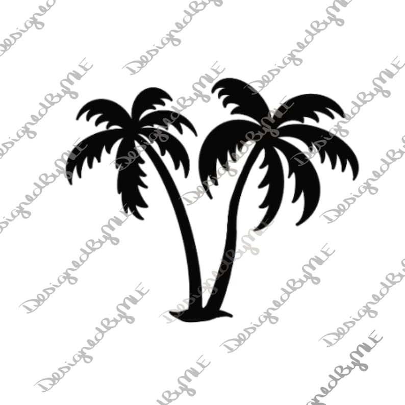Palm Tree Decal Bumper Sticker Car Decal Beach Sticker - Etsy