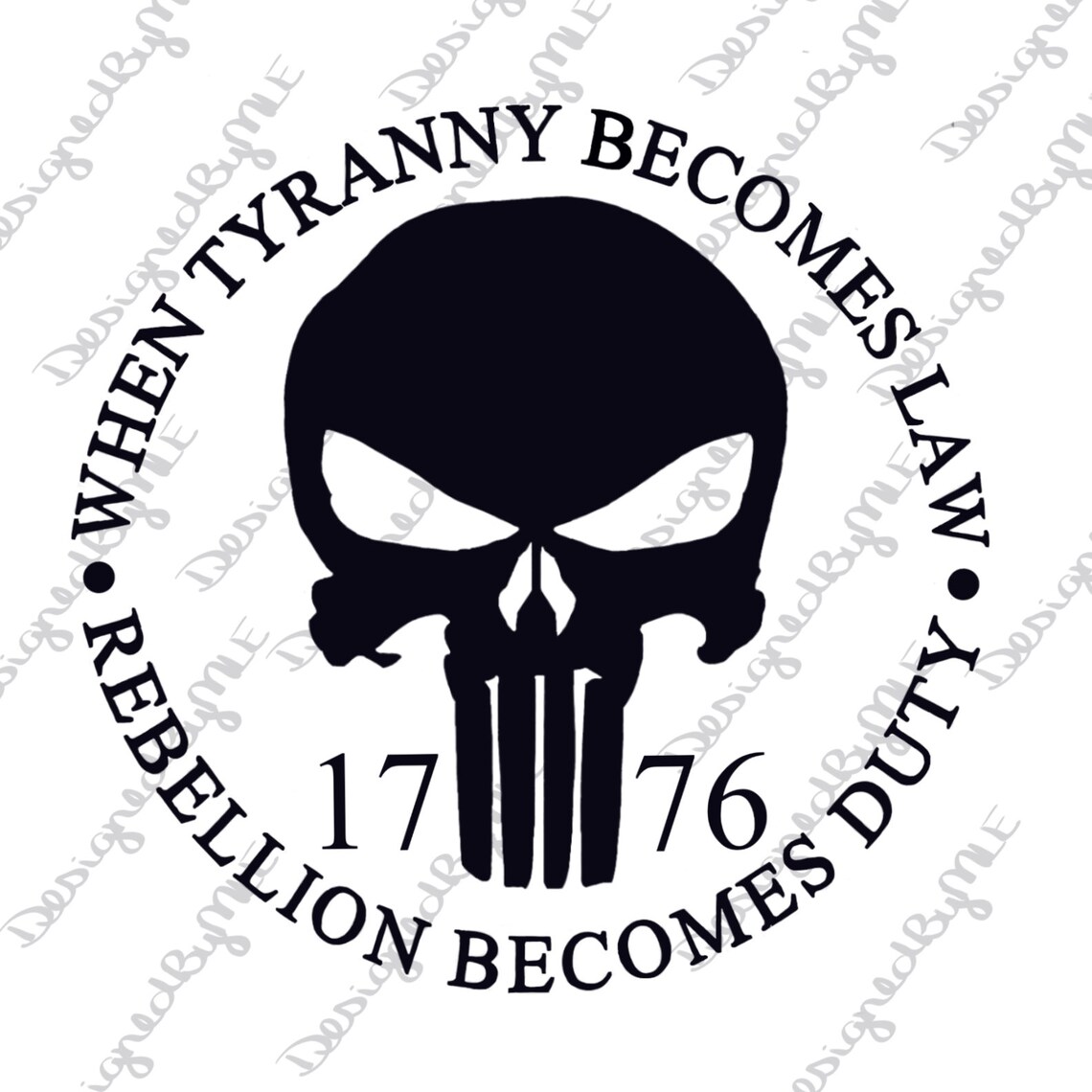 Punisher Skull 1776 - Rebellion SVG PNG JPG (digital Download) - Etsy