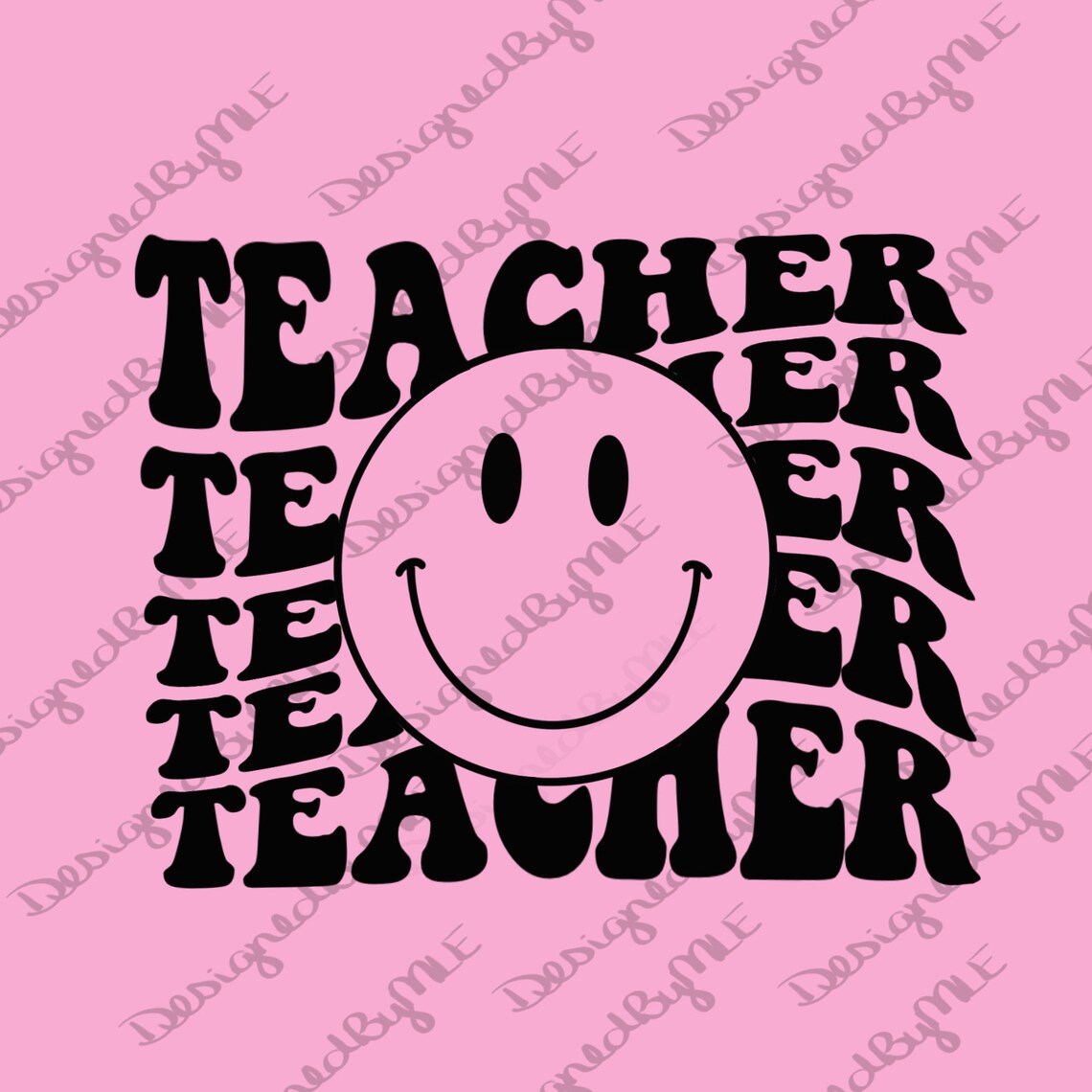 Teacher Happy Face SVG PNG JPG Teacher Smiley Face Teacher - Etsy