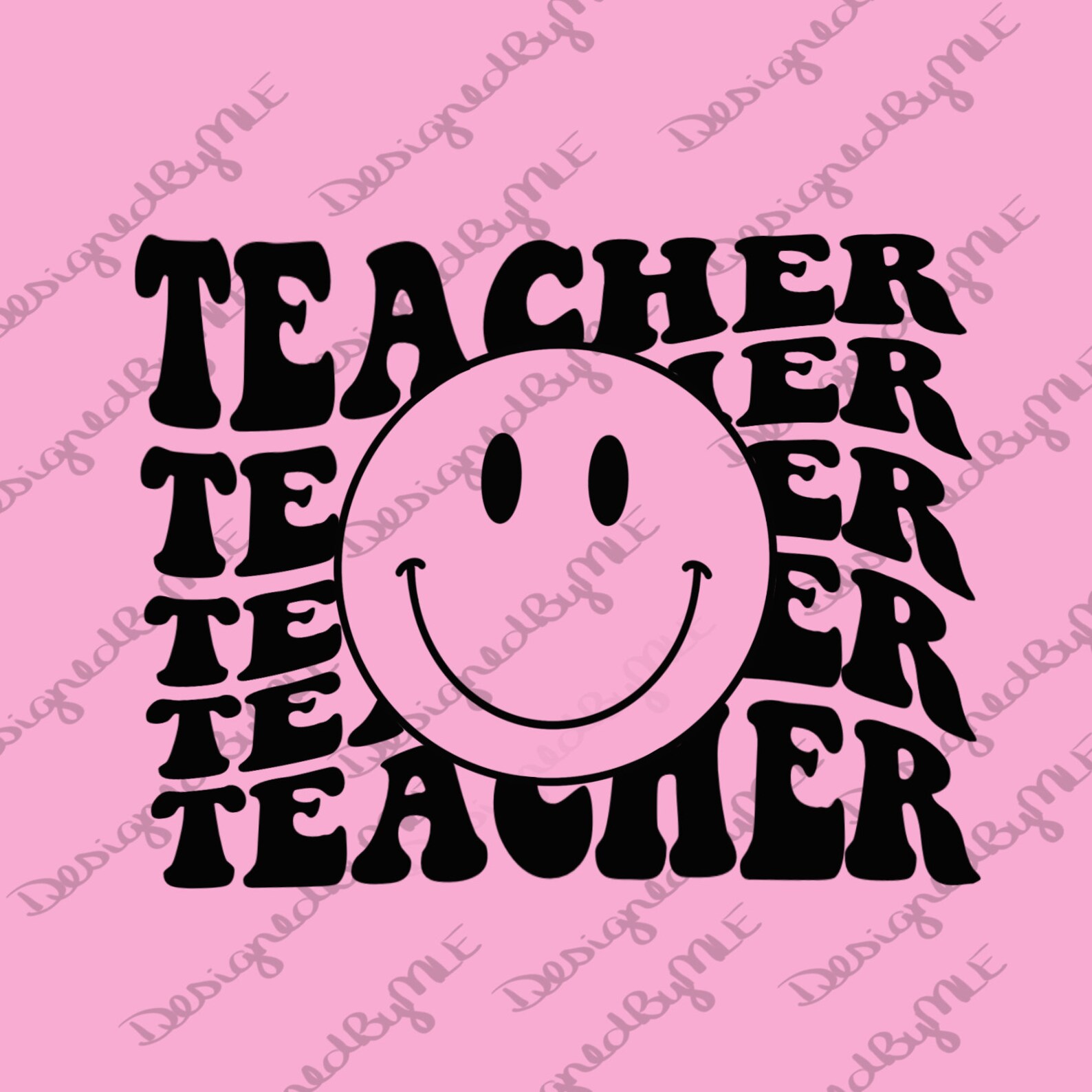 Teacher Happy Face SVG PNG JPG Teacher Smiley Face Teacher - Etsy