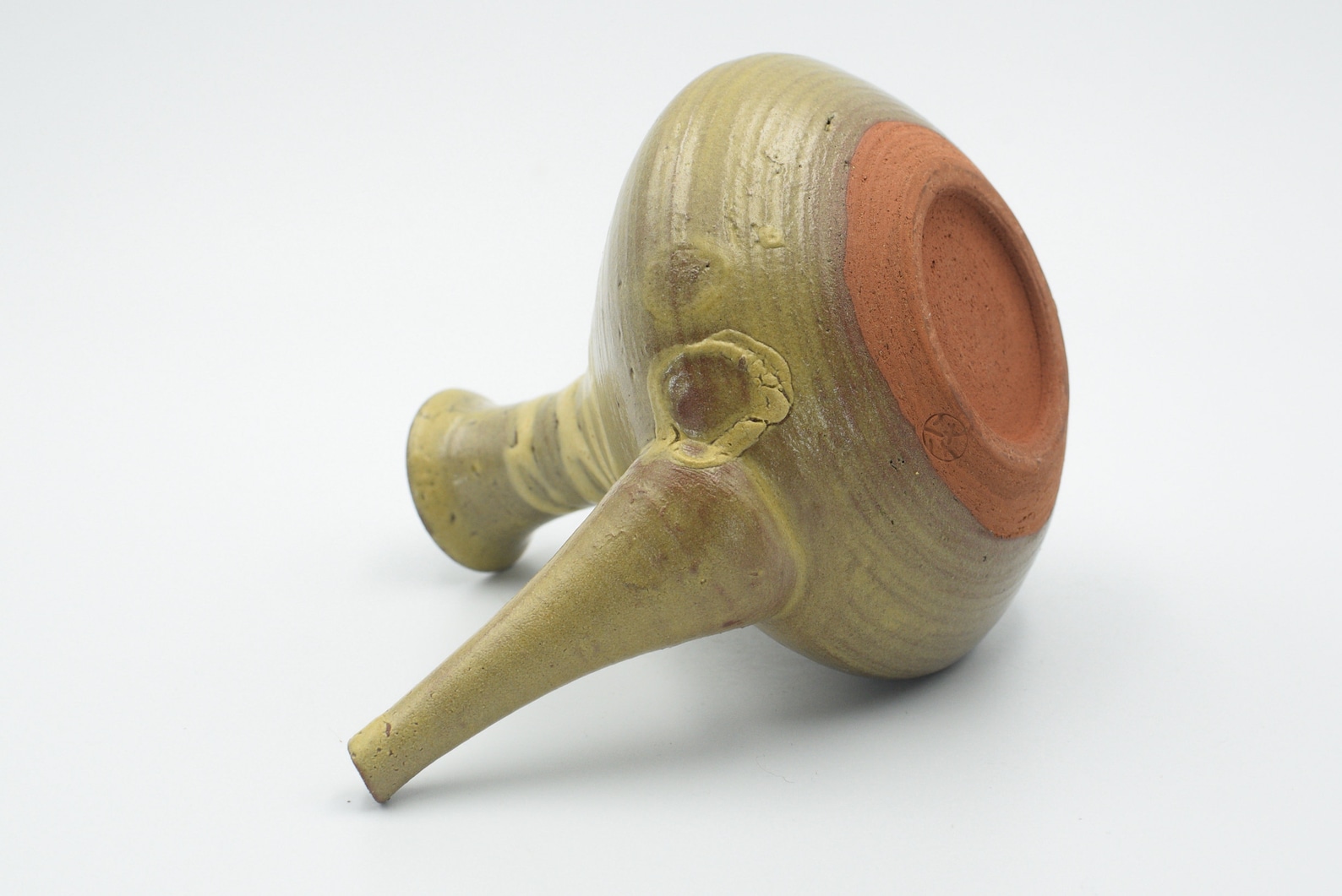 Vintage japonés arte cerámica Saki pot | Etsy