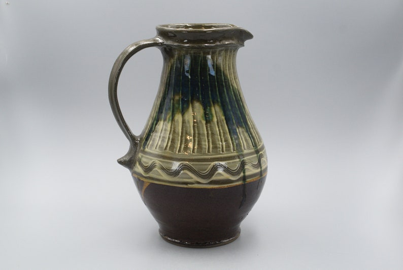 Rare Vintage Japanese Pottery Onta Ware Pitcher - Etsy