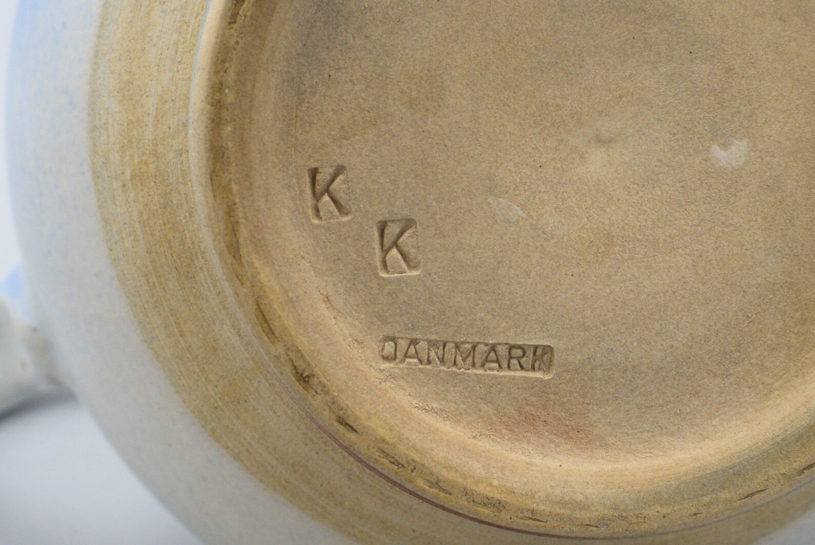 Vintage KK Danmark Danish Studio Pottery Jug Pitcher Denmark - Etsy