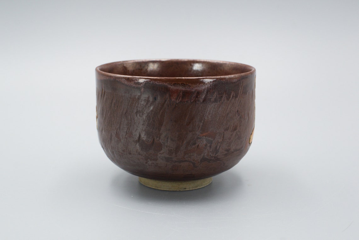 Antique Japanese Pottery Chawan Ceremony Tea Bowl | Etsy