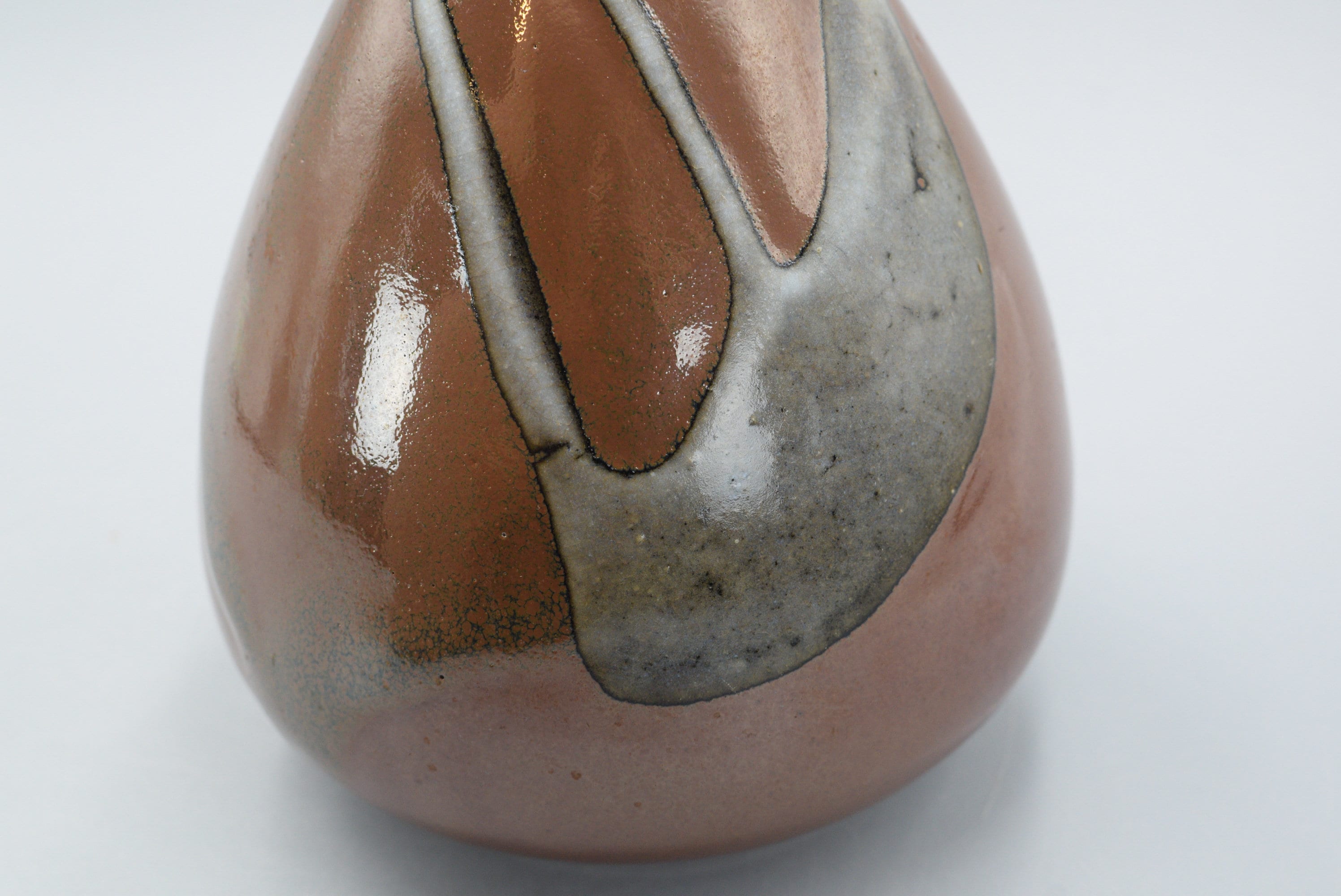 Vintage Japanese Pottery Mashiko Ware Kaki Glaze Tokkuri Sake - Etsy