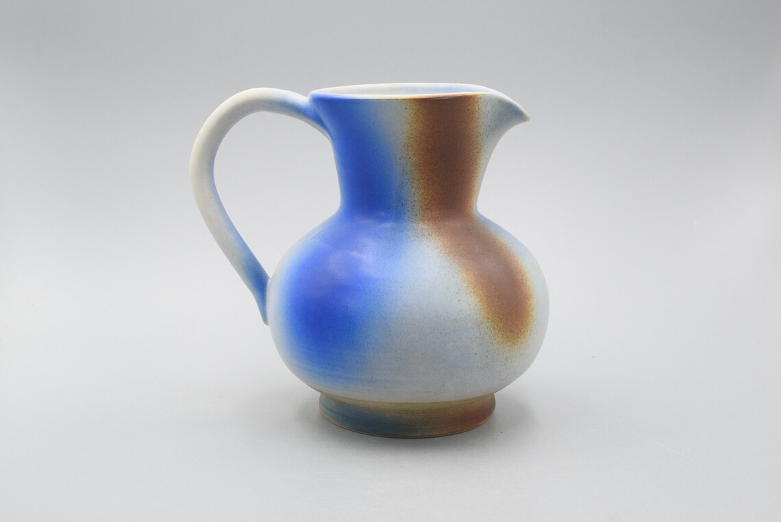 Vintage KK Danmark Danish Studio Pottery Jug Pitcher Denmark - Etsy