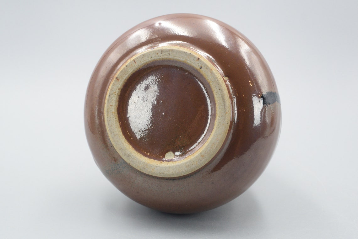 Vintage Japanese Pottery Mashiko Ware Kaki Glaze Tokkuri Sake - Etsy