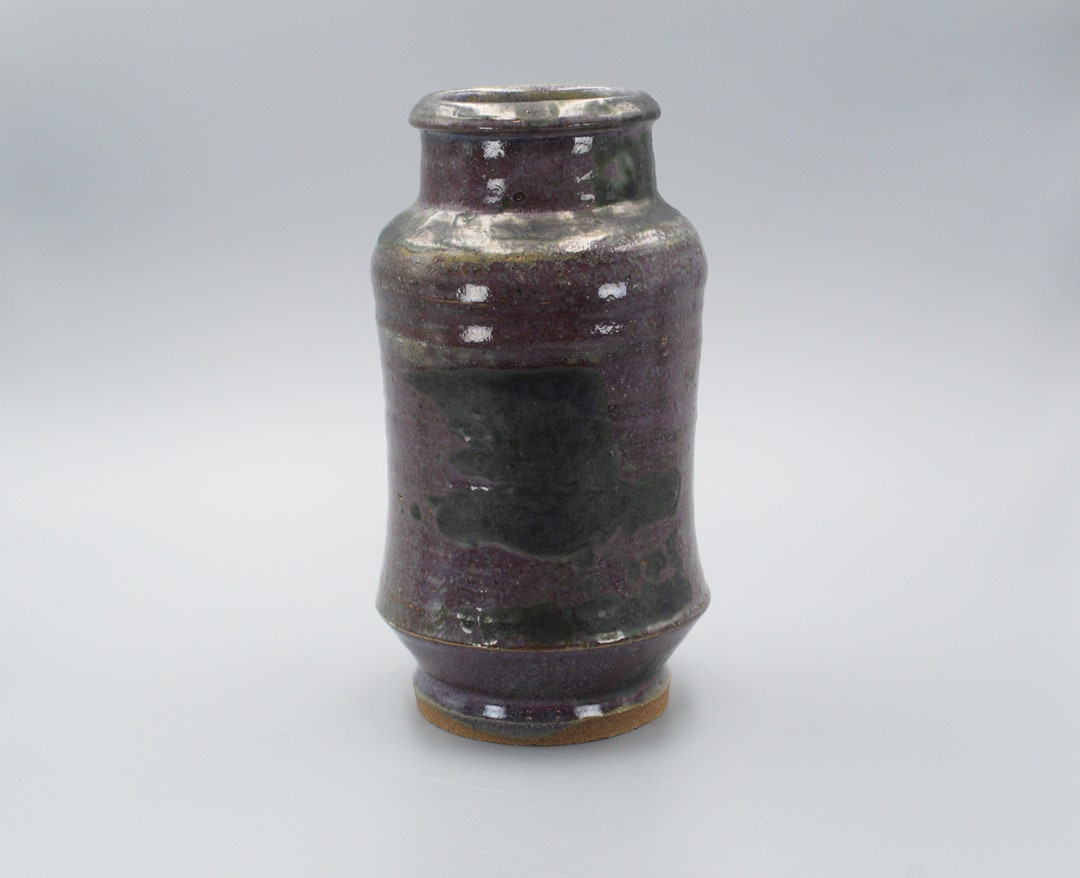 Vintage Japanese Pottery Glaze Mashiko Vase - Etsy