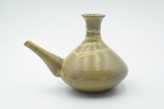 Vintage Japanese Art Pottery Saki Pot - Etsy
