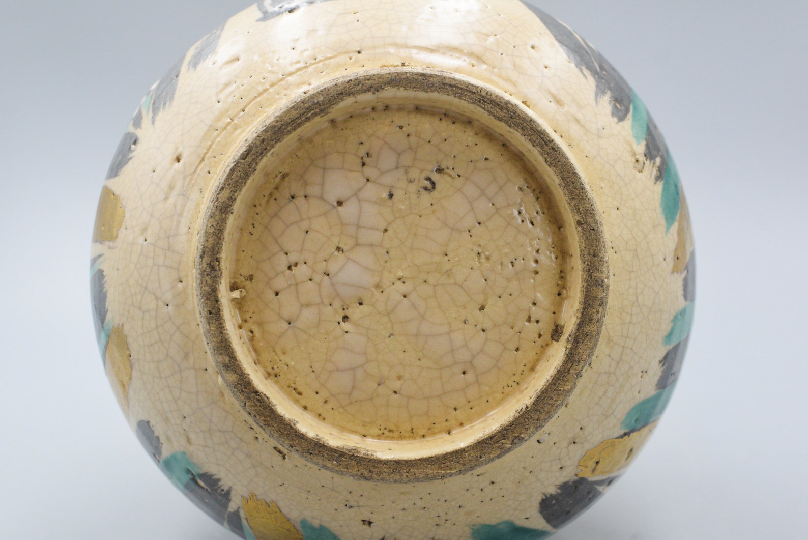 Ogata Kenzan Style Japanese Pottery Long Neck Vase - Etsy