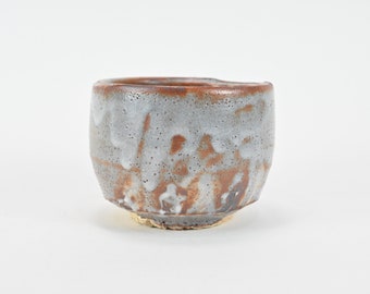 Ichiyo Nakajima (b. 1949) Shino Ware Chawan With Enso Symbol Wabi Sabi ...