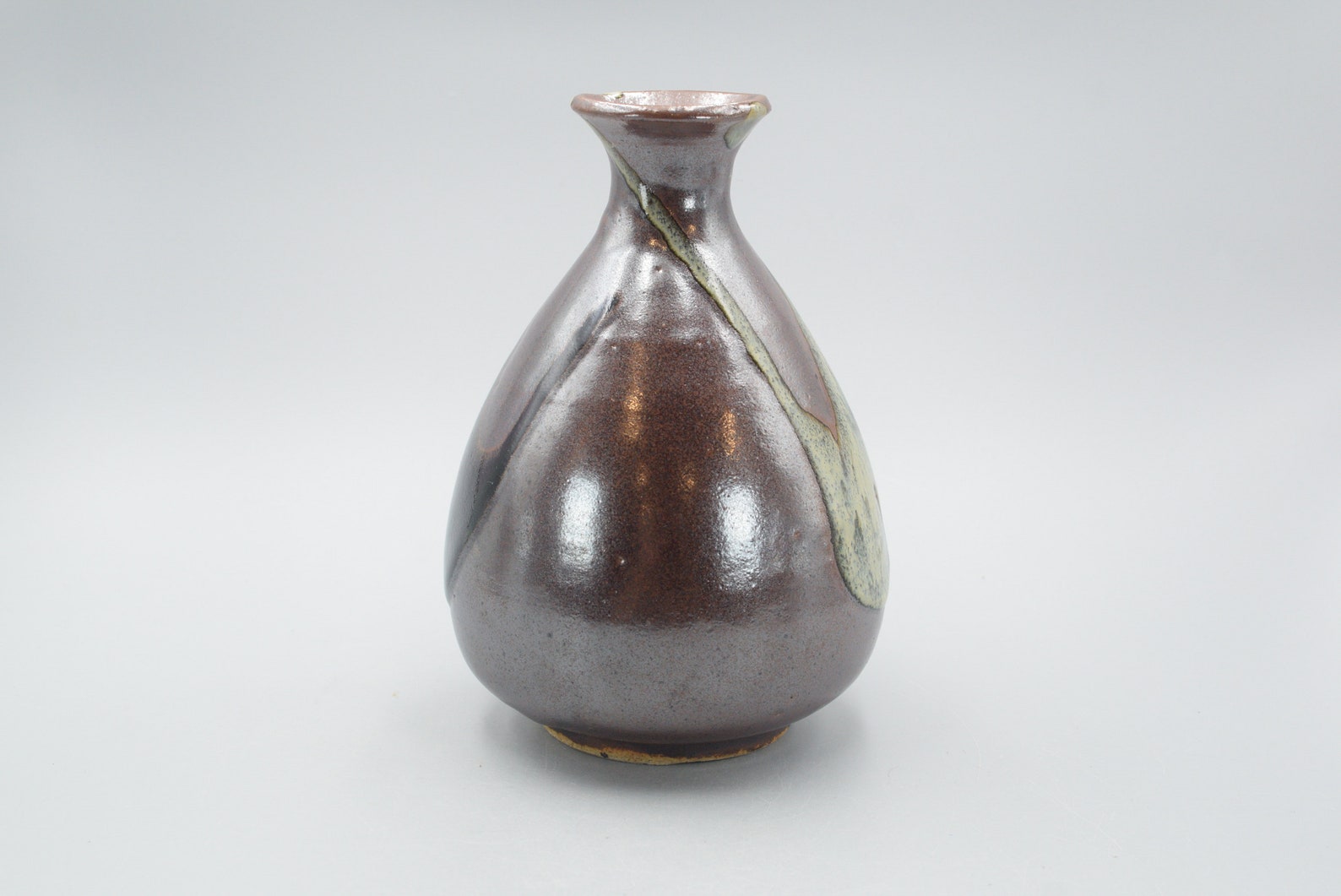 Vintage Japanese Pottery Mashiko Ware Kaki Glaze Tokkuri Sake - Etsy