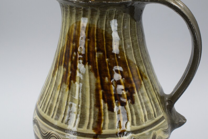 Rare Vintage Japanese Pottery Onta Ware Pitcher - Etsy