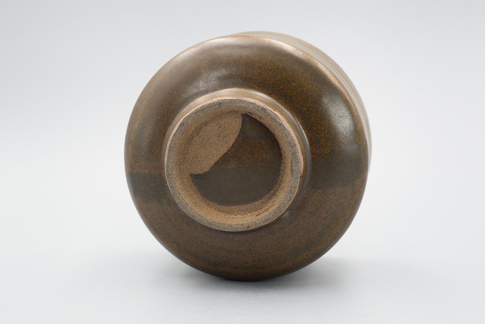 Vintage Japanese Pottery Brown Chawan Tea Bowl | Etsy