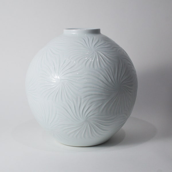 Japanese Moon Jar Vase - Etsy