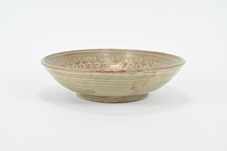 Antique Japanese Pottery Mishima Ware Bowl - Etsy