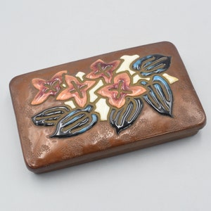 Rare Vintage Japanese Ando Repousse Cloisonne Enamel Copper Box - Etsy