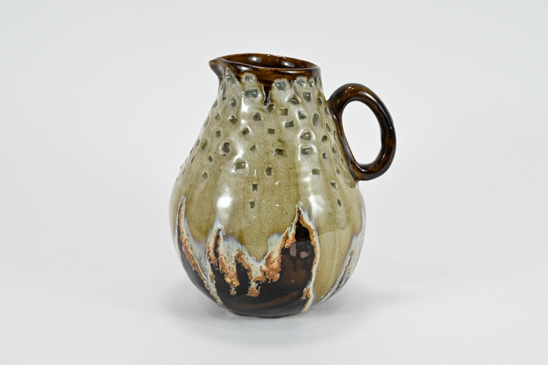 Vintage Japanese Studio Pottery Pitcher - Etsy