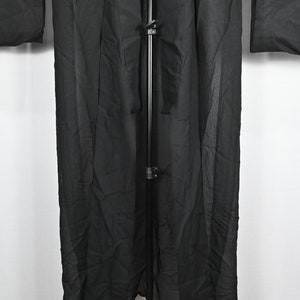 Vintage Japanese Transparent Black Yukata Kimono Jacket - Etsy