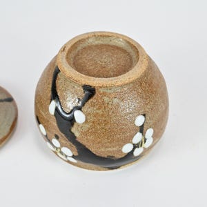 Sakuma Totaro (1900-1976) Vintage Japanese Pottery Mashiko Covered Jar ...
