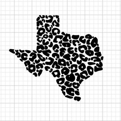 Texas Leopard Svg Png Digital Download Sublimation File - Etsy