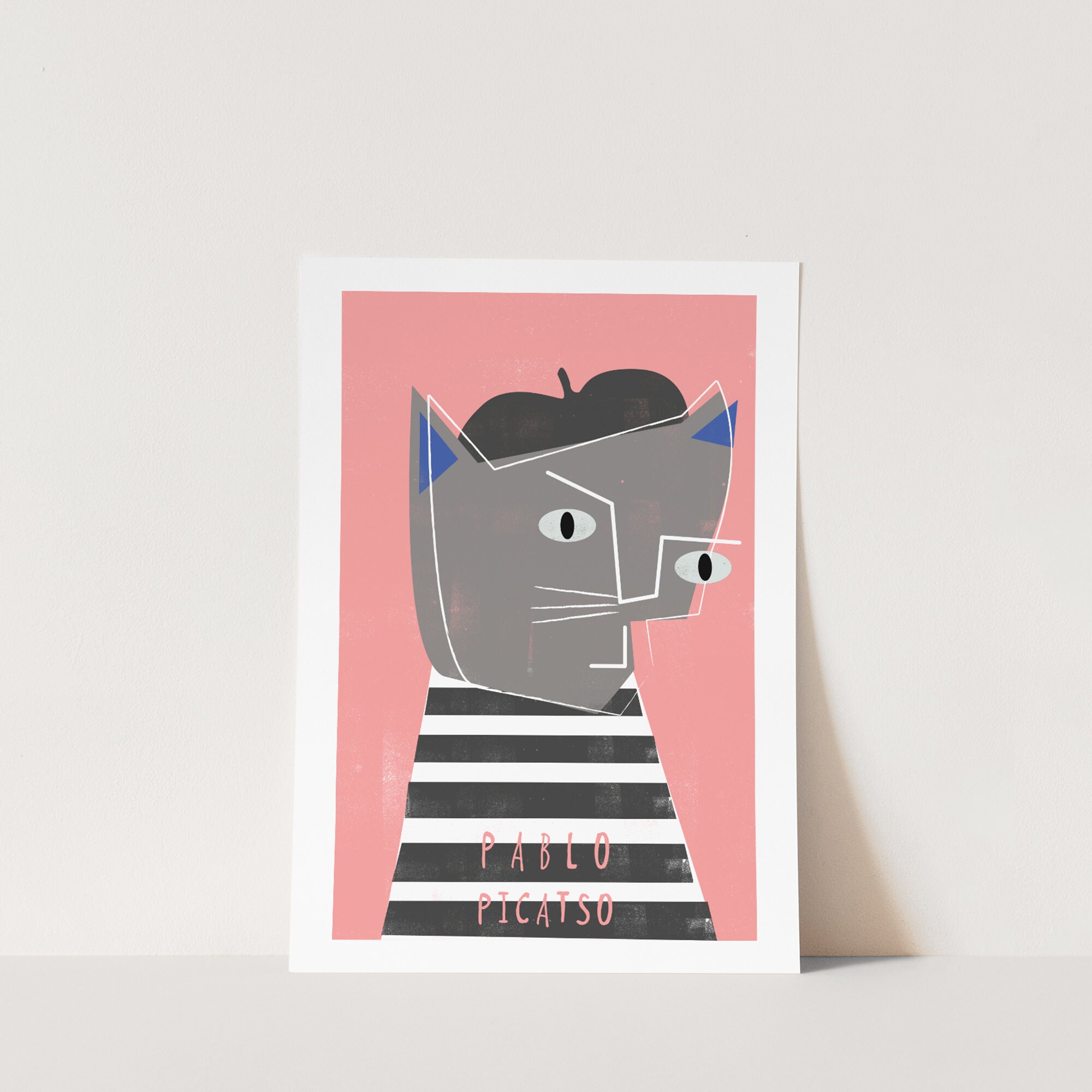Pablo Picatso Cat Art Print - Etsy UK