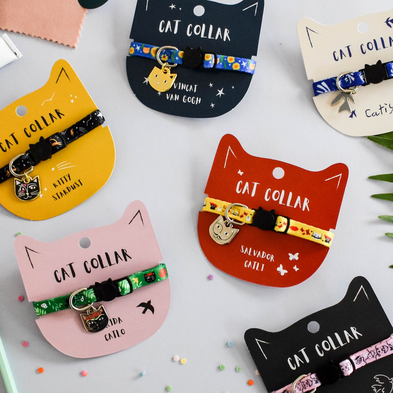 Vincat Van Gogh Artist Cat Collar - Etsy