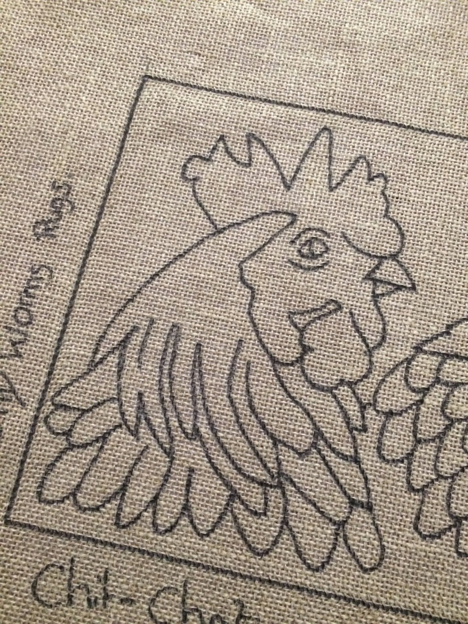 Rug hooking pattern chickens Rooster primitive | Etsy