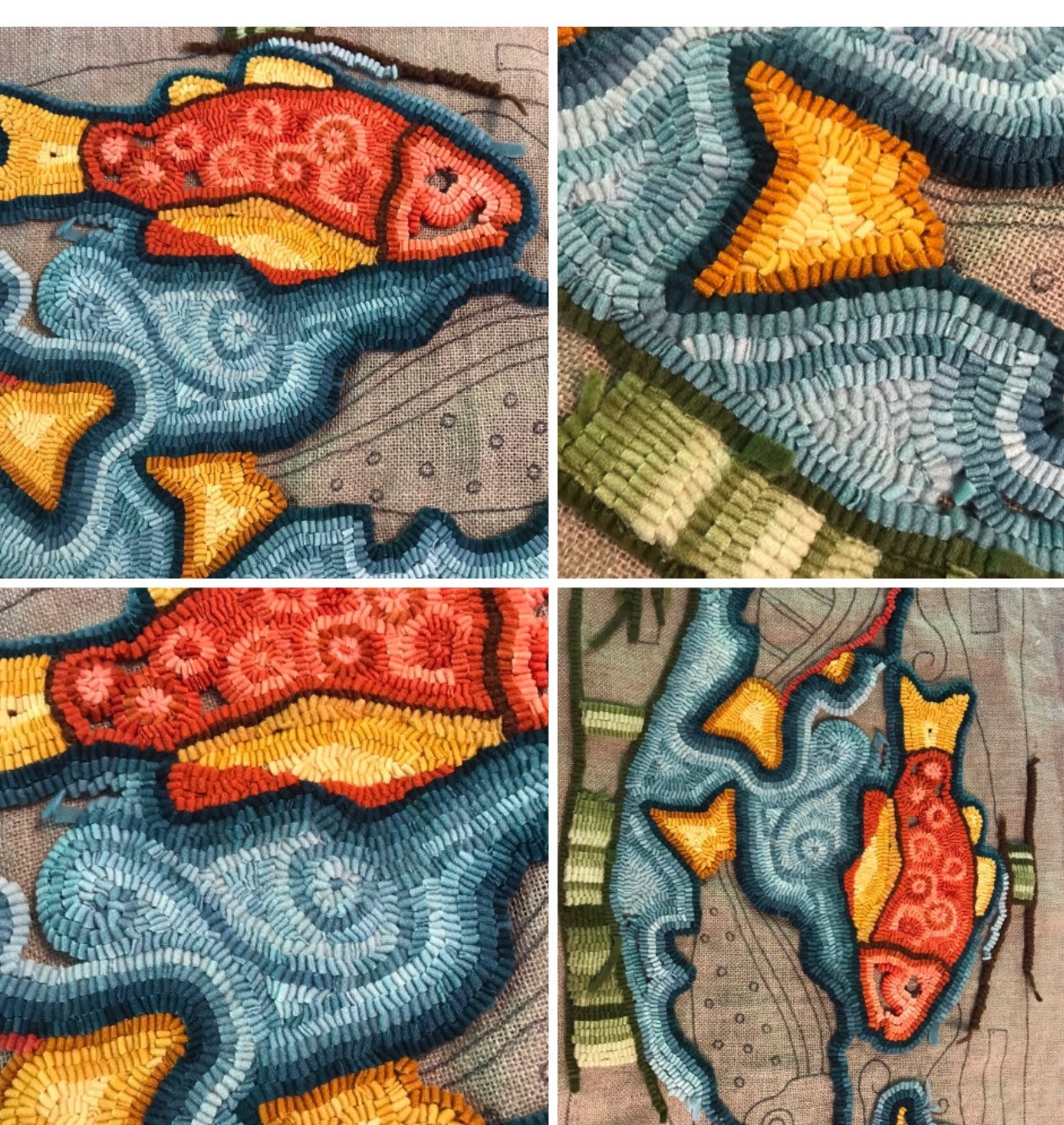 Floating Fish Paper Pattern - Etsy