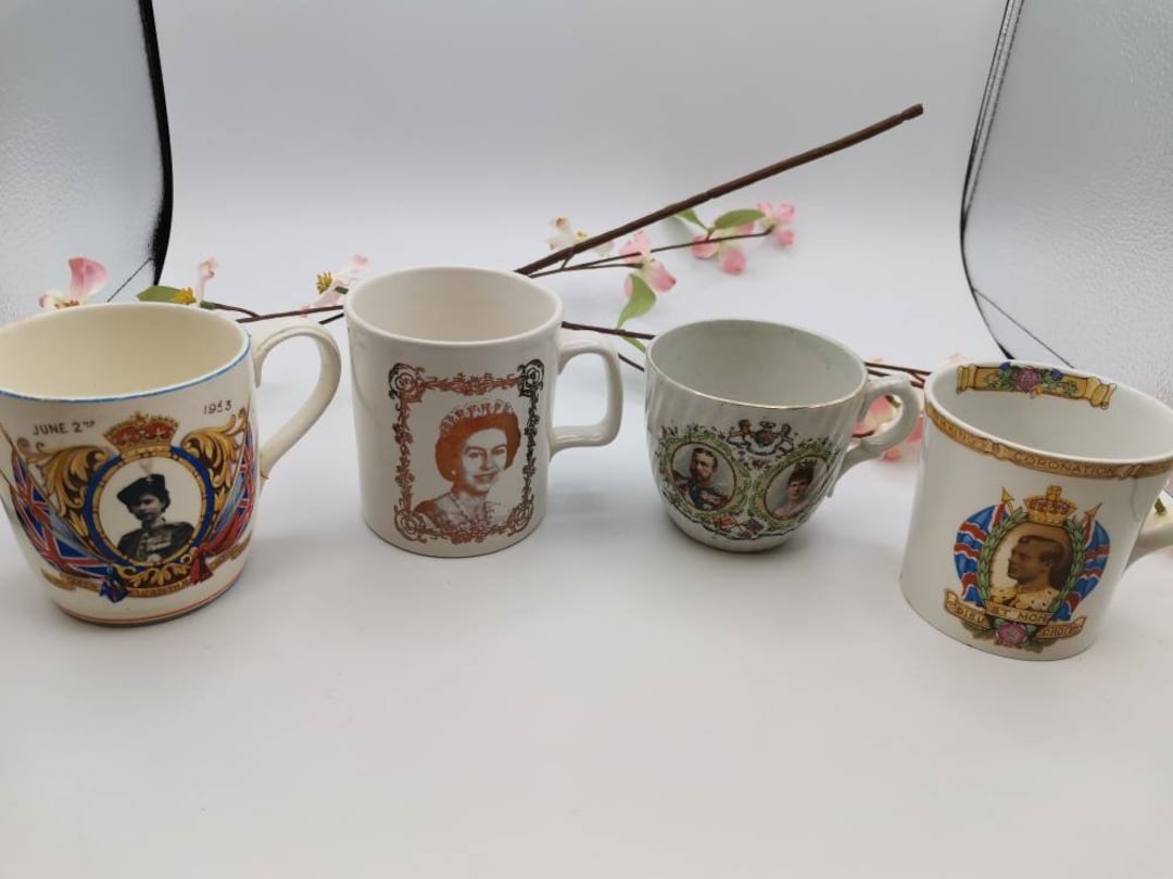 Wonderful Selection of Royal Mugs, Coronation, Royalty, Kings, Queens ...