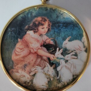 Two Delightful Miniature Portraits From Peter Bates. Alice in ...