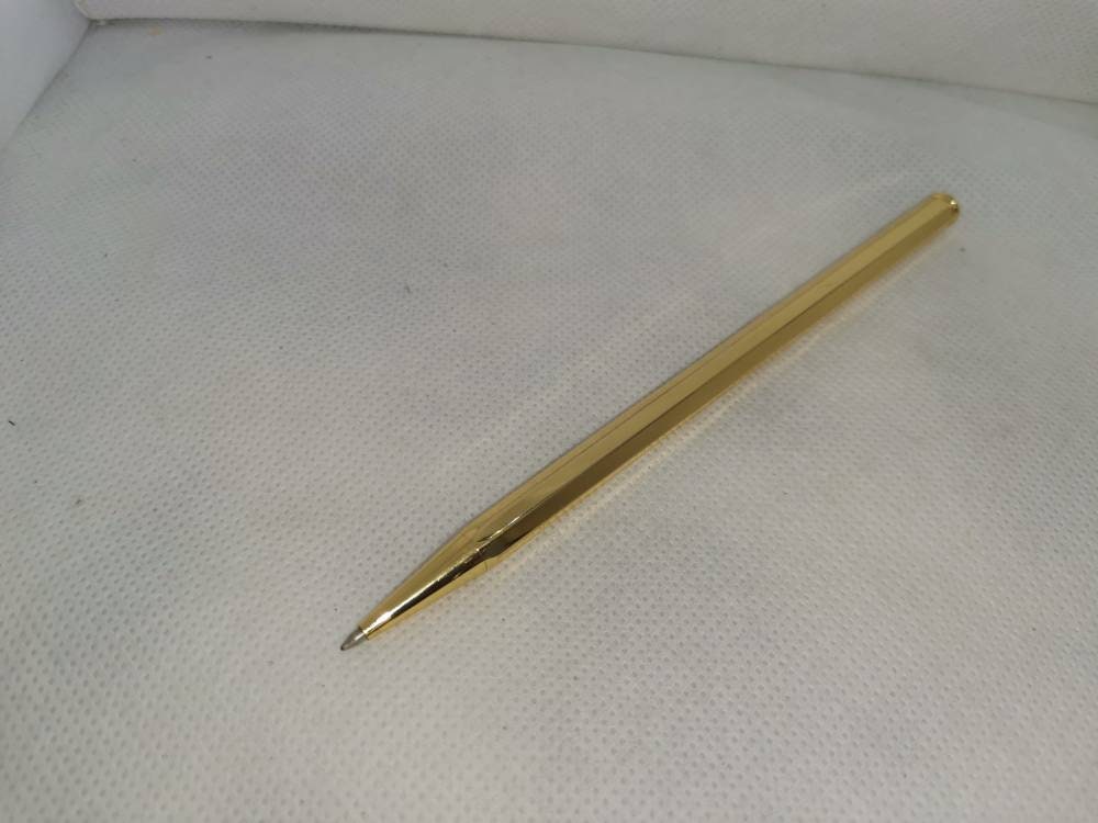 Superb Gold Tone Givenchy Octagonal Ballpoint Pen. Vintage - Etsy UK
