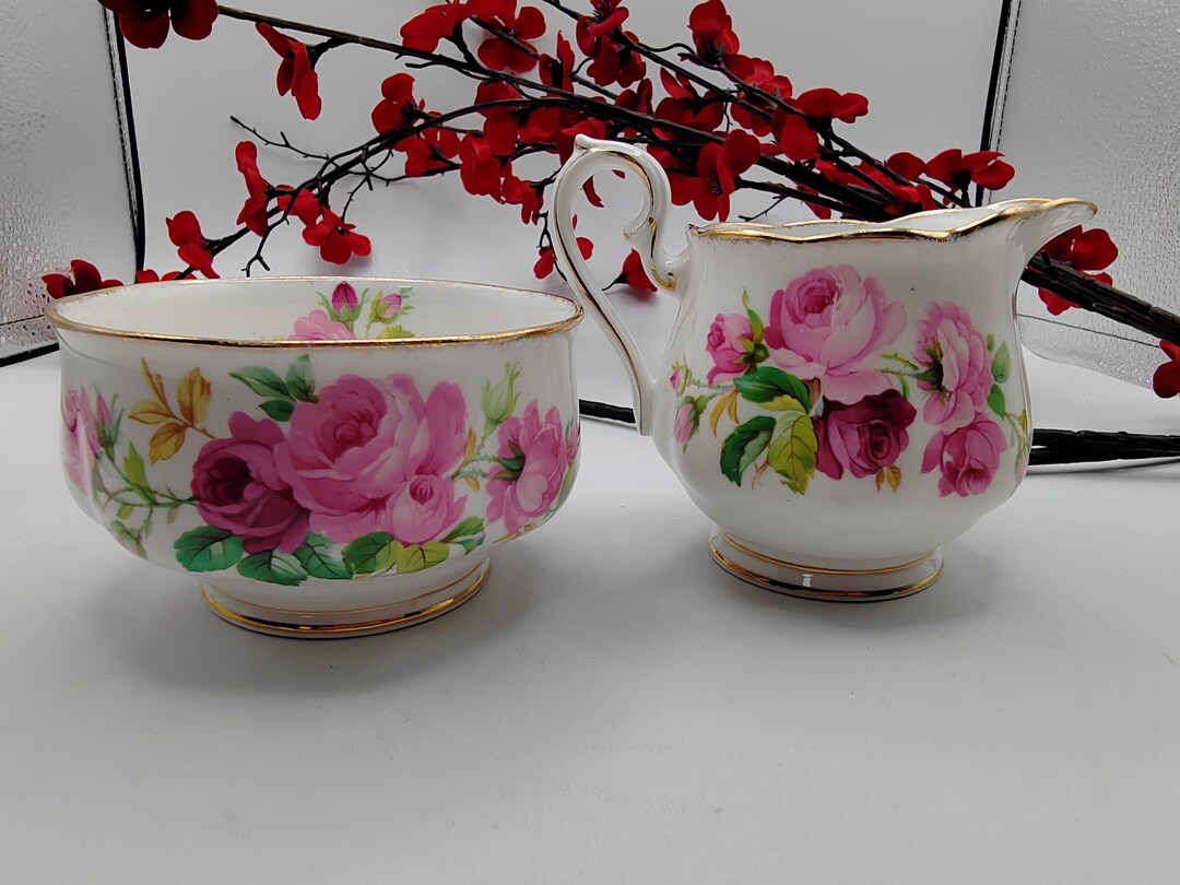 Superb Royal Albert Princess Anne, Bone China Milk Jug and Sugar Bowl ...