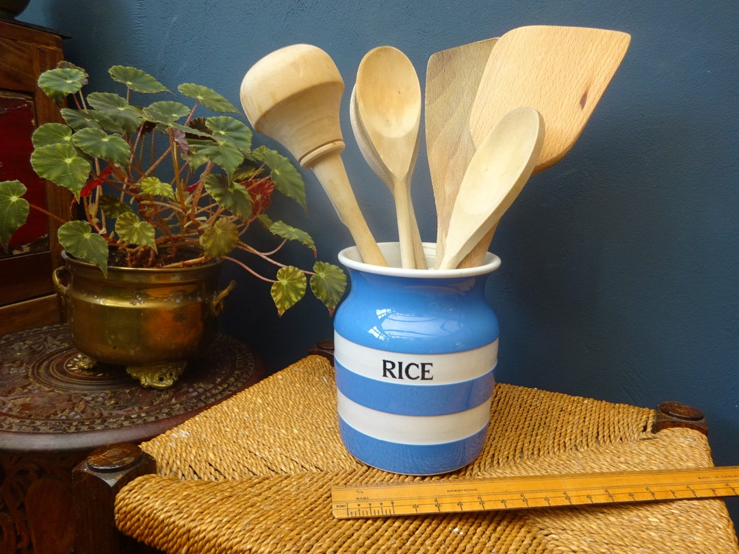 1930s-1950s T G Green CORNISH Kitchen WARE Utensils Holder, Vase Makers ...