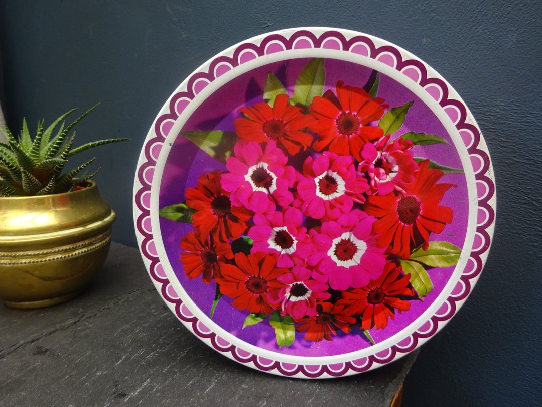 1970s VINTAGE TIN Rowntree Mackintosh Ltd York Pretty Pink - Etsy