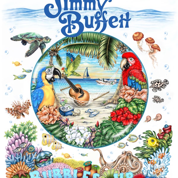 Jimmy Buffett Album Shirt - Etsy