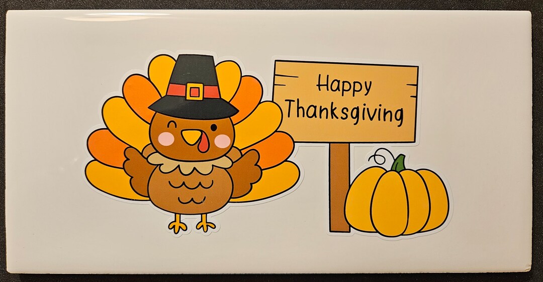 Happy Thanksgiving - Tile - Etsy