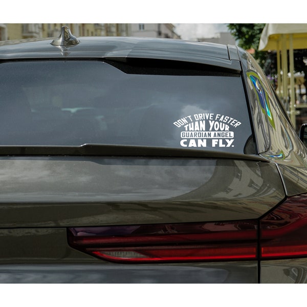 Guardian Car Decal - Etsy