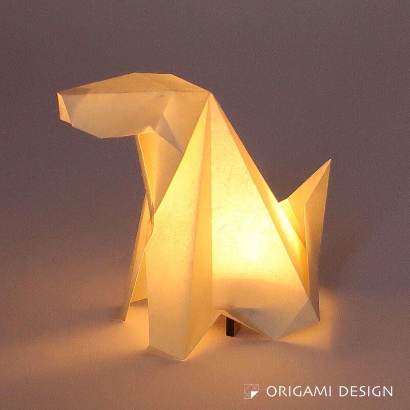 Origami Lamp - Etsy