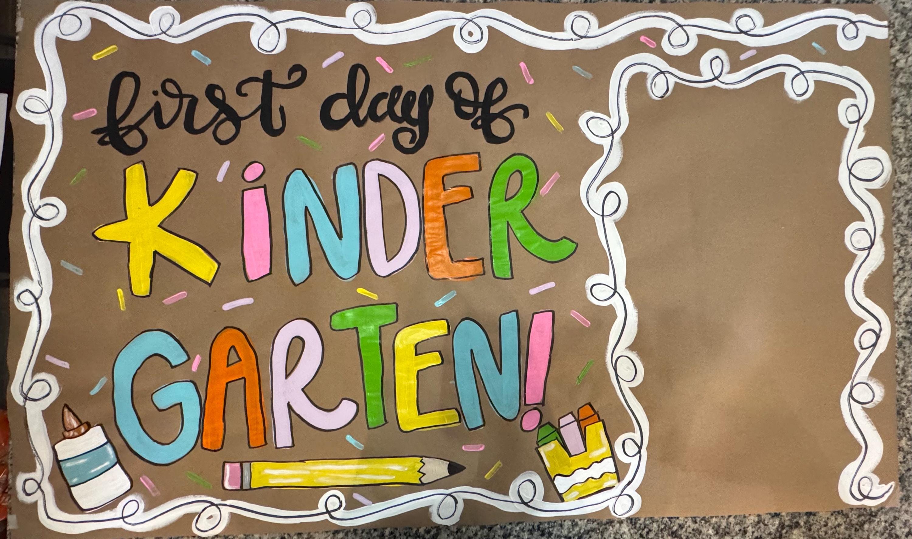 CUSTOM Kraft Paper Banner - Etsy