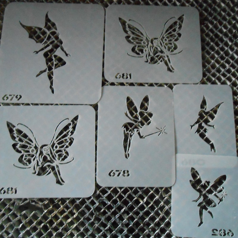 Fairy Stencils - Etsy