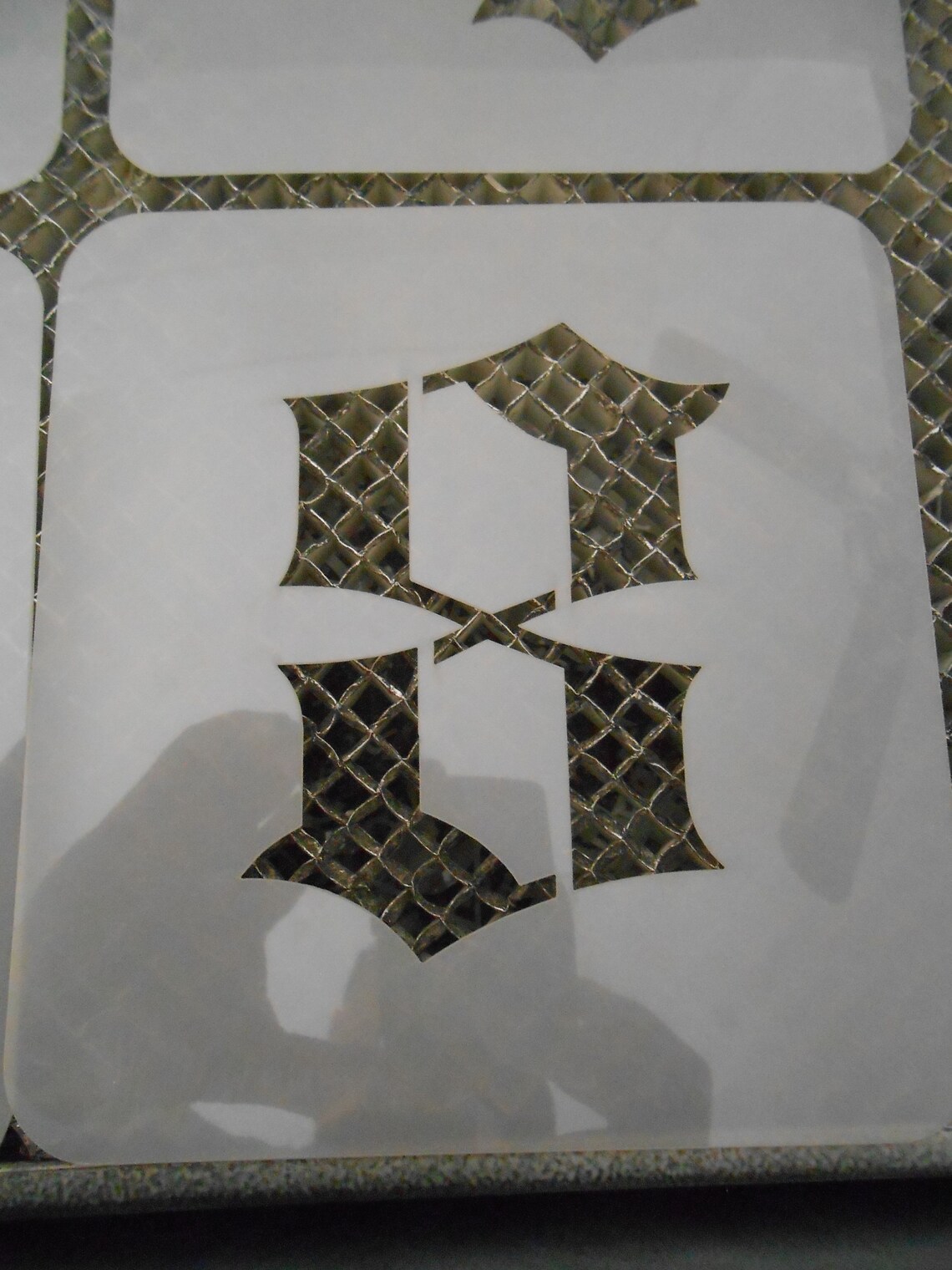 Old English Numbers Stencil Set of 4 Inch | Etsy
