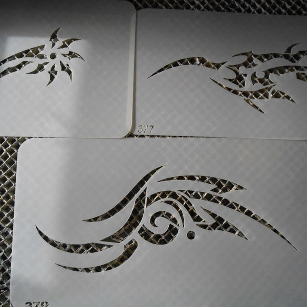 Large Tribal Stencil - Etsy