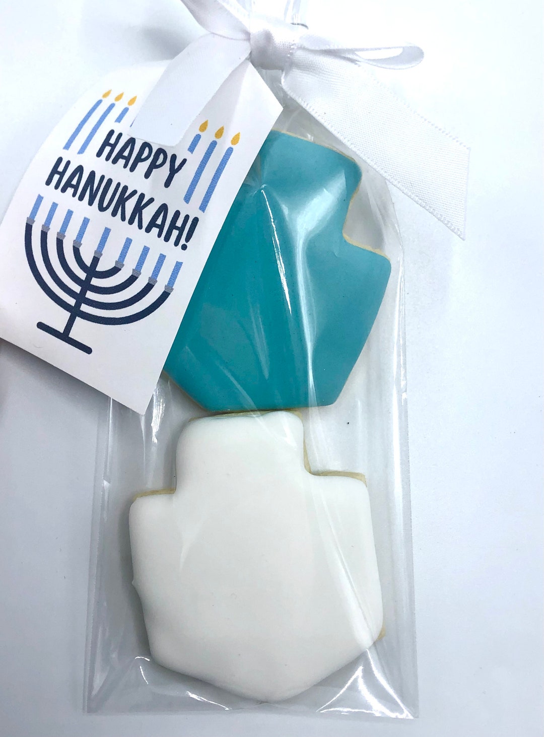 Dreidel Cookies | Hanukkah Cookies | Chanukah Cookies | Holiday Gift - Etsy