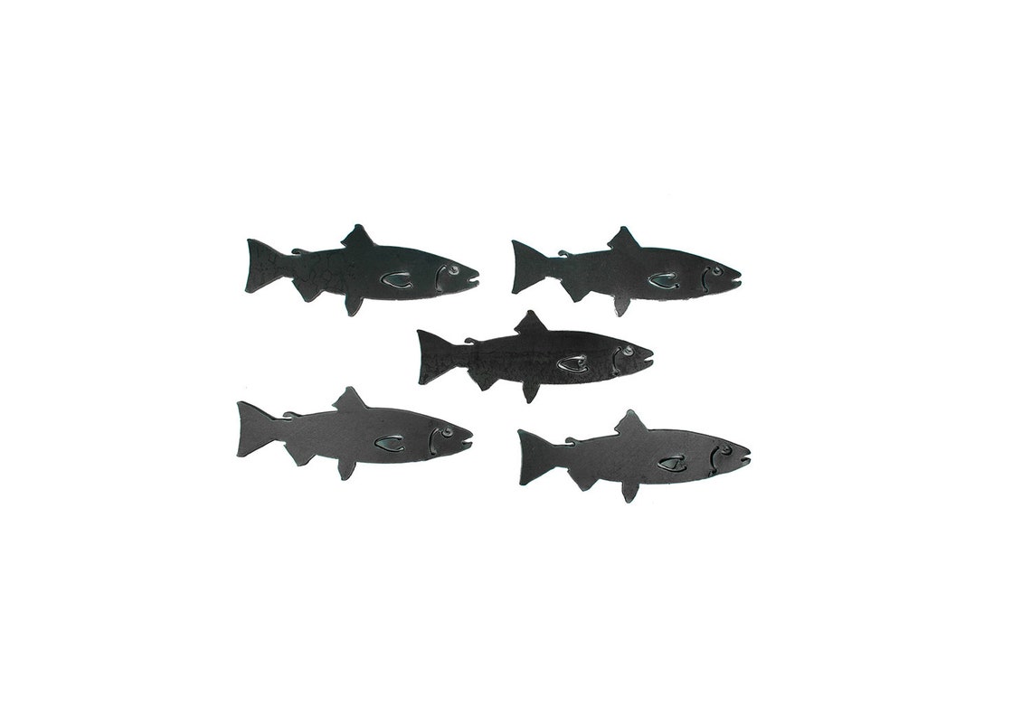 Trout Fish Cutouts Craft Metal Pieces Metal Fish Cutout - Etsy