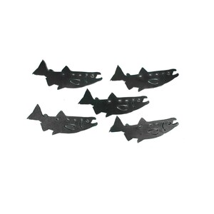 Salmon Fish Cutouts | Craft Metal Pieces | Metal Fish Cutout | DIY ...